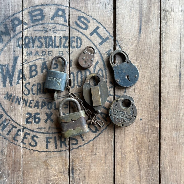 Antique Padlock - Etsy