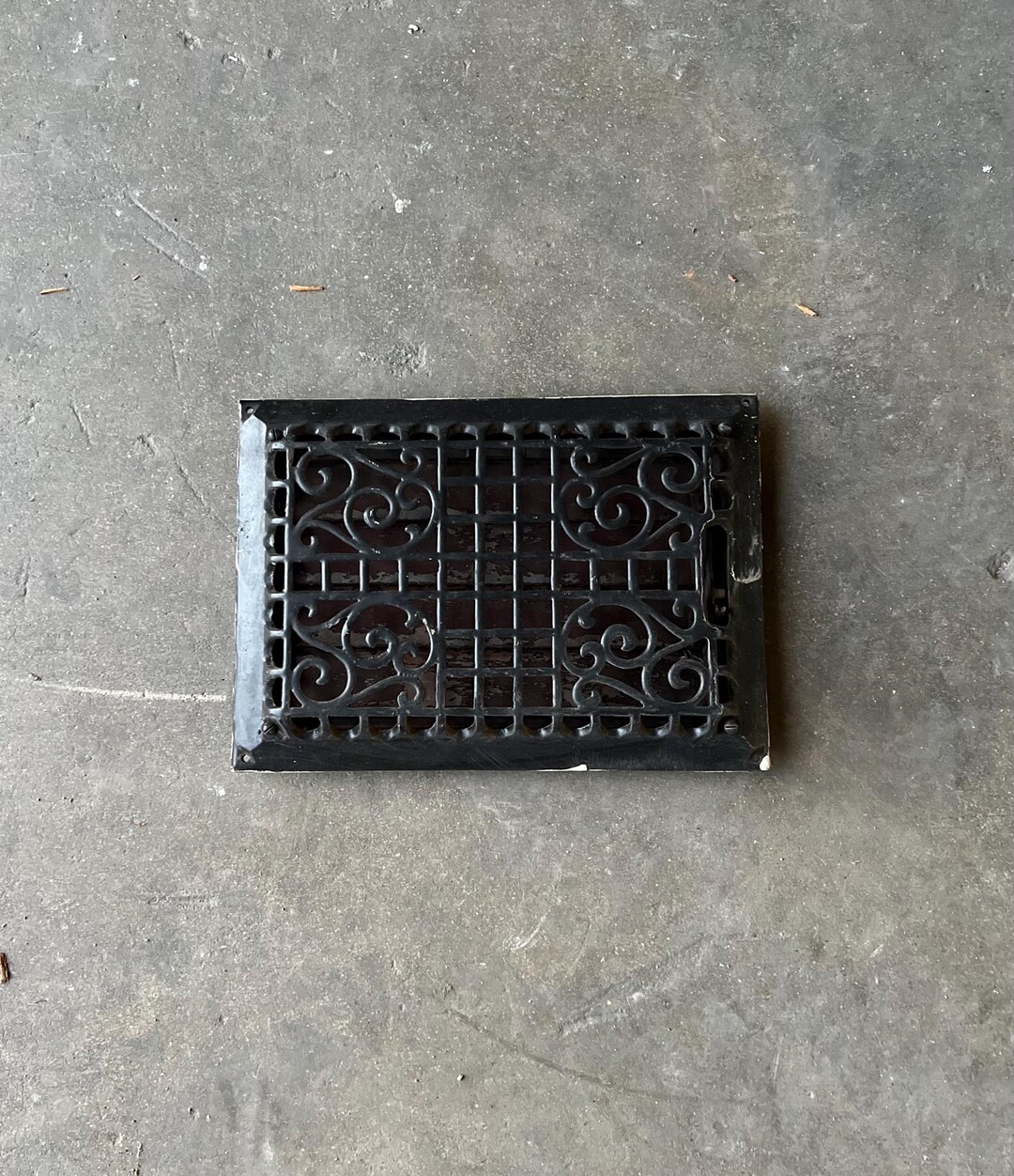 Antique Salvaged Victorian Cast Iron Wall Grate 13.5" X 9.5” - Etsy