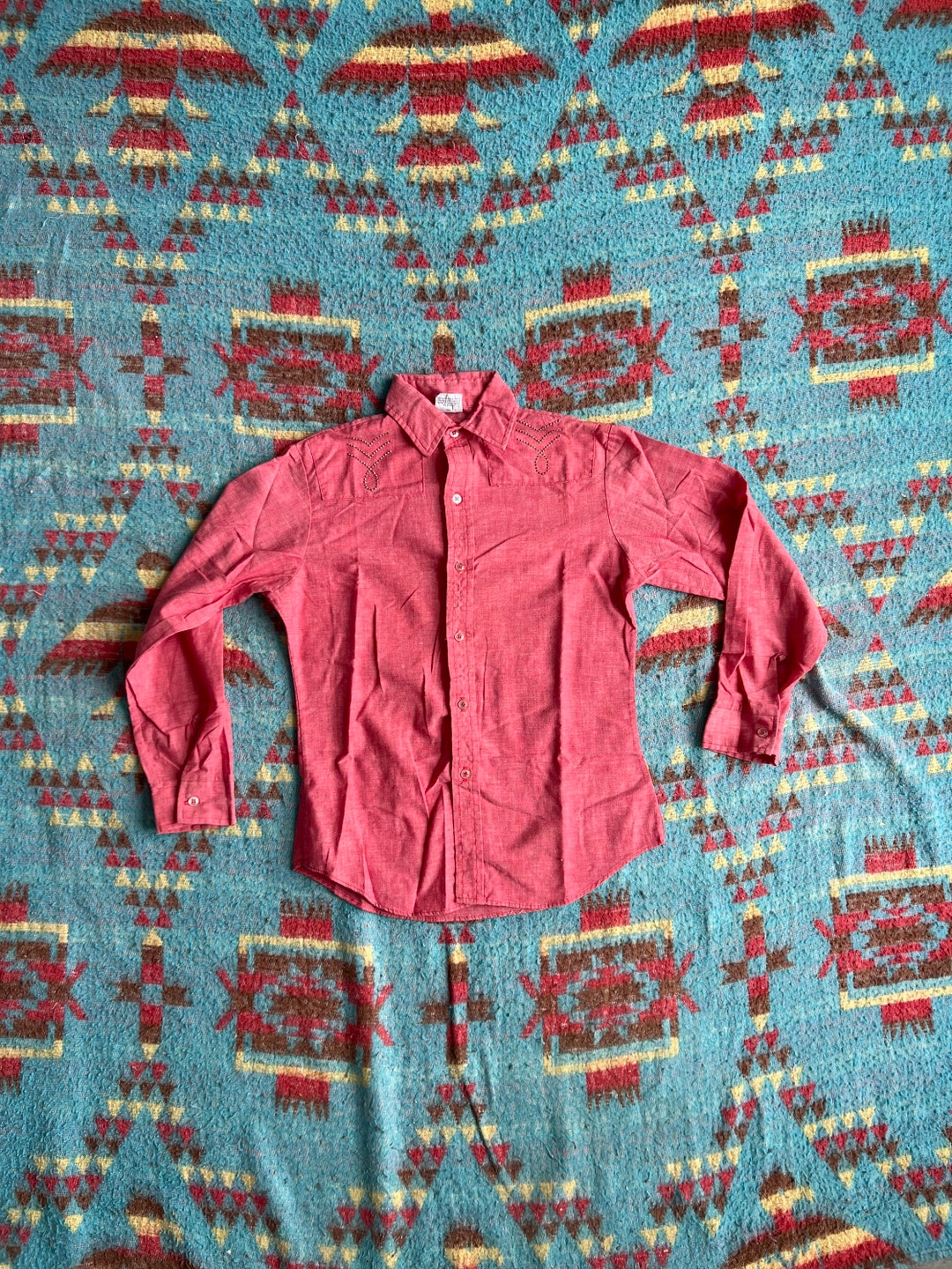 Vintage 70s Kids Billy the Kid Bedazzled Western Shirt - Etsy