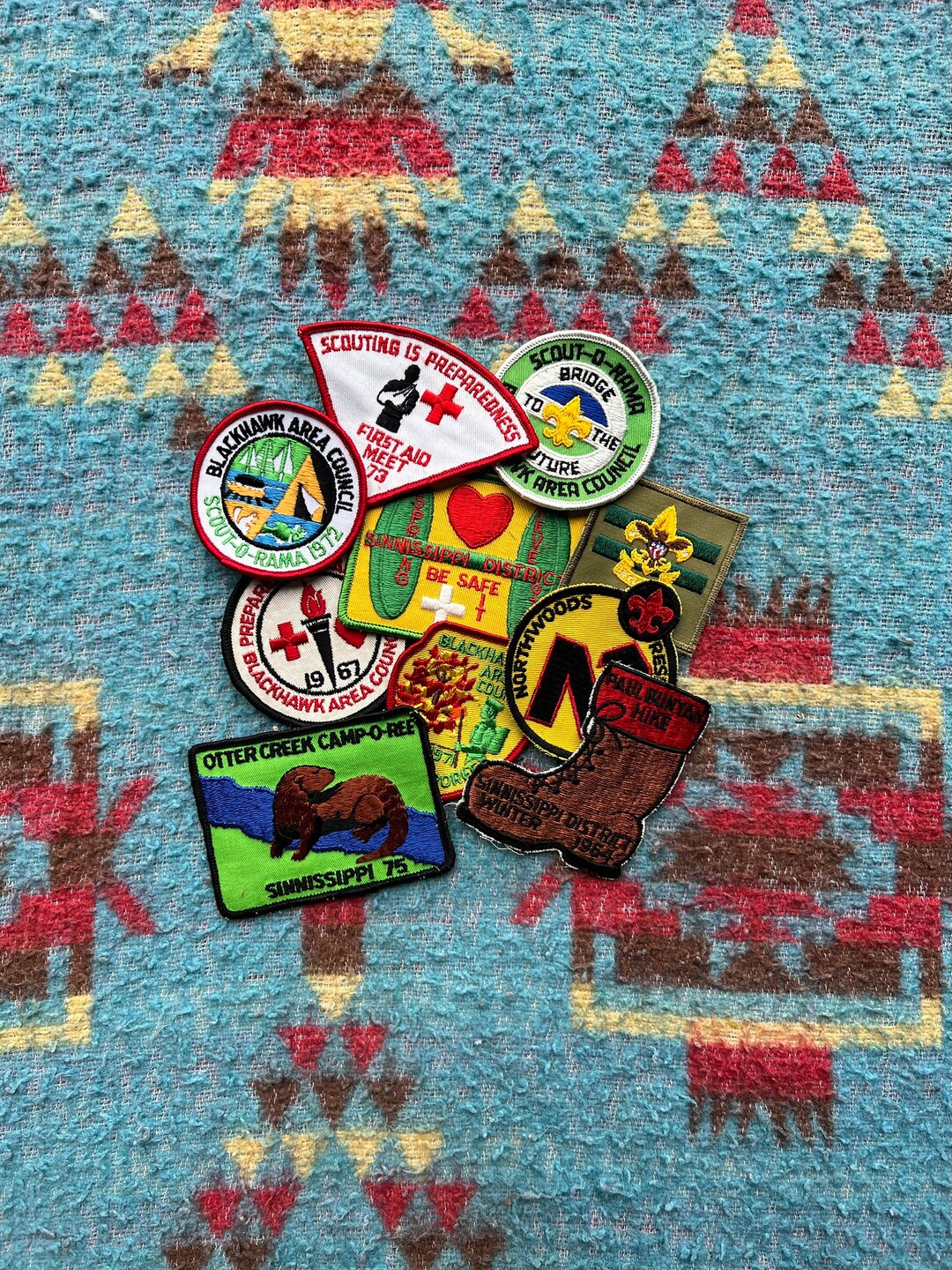 10 Vintage Boy Scout Patches BSA Troop - Etsy