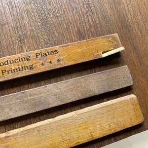 Vintage Lot of Wood & Metal Advertising and Classroom Rulers - Etsy