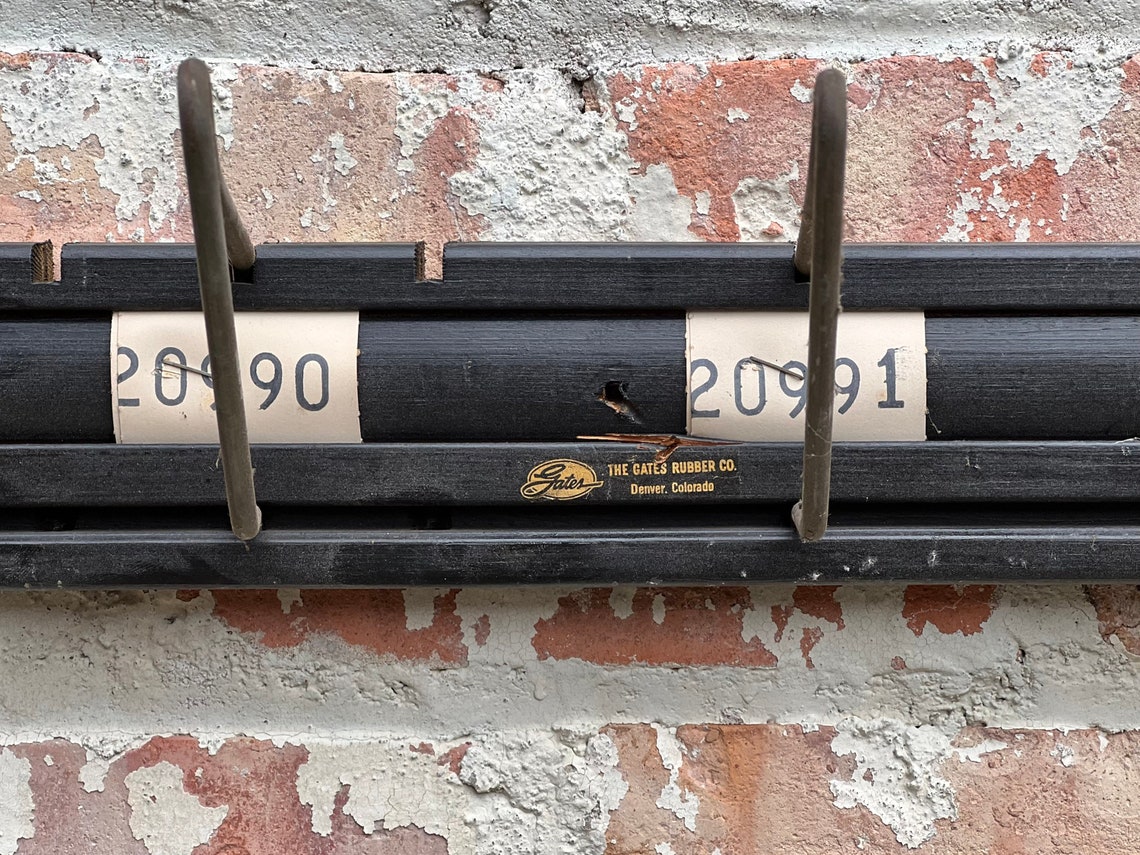 Vintage Gates Belt Rack Auto Parts Store Display | Etsy