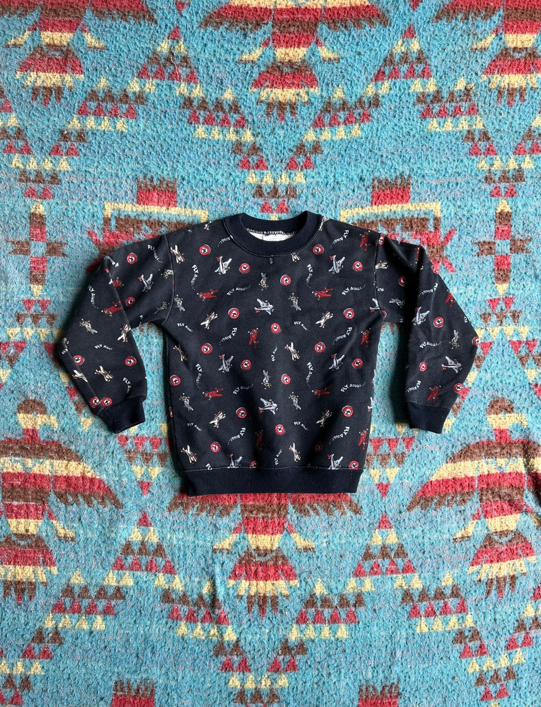 Vintage 1980s Kids Garanimals fly Away Sweatshirt - Etsy