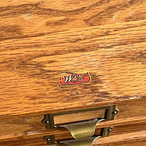 Antique Weiss Oak Paper Tray Filer Office Cabinet - Etsy