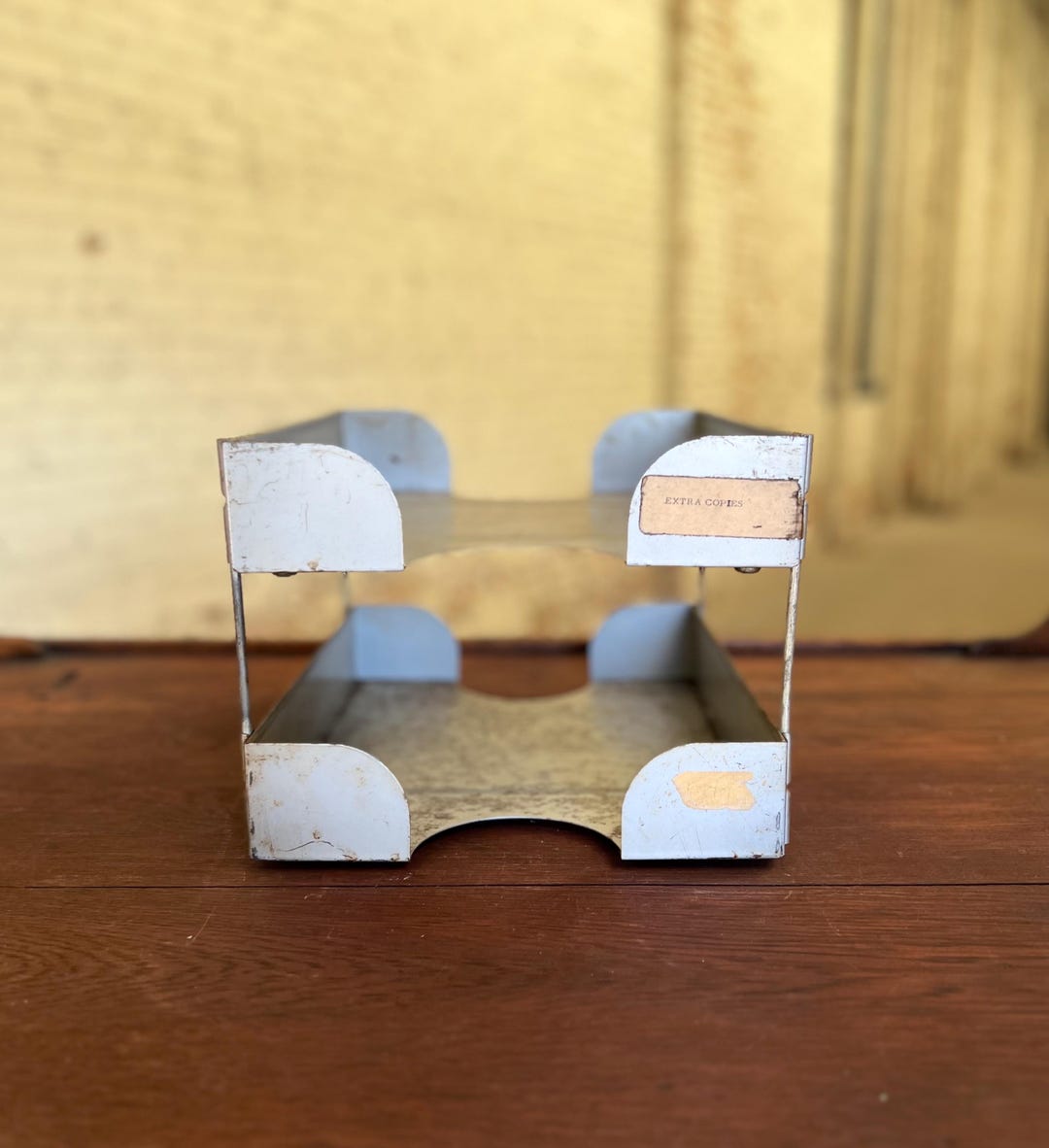Vintage Desktop Lit-ning Paper Filer Tray - Etsy