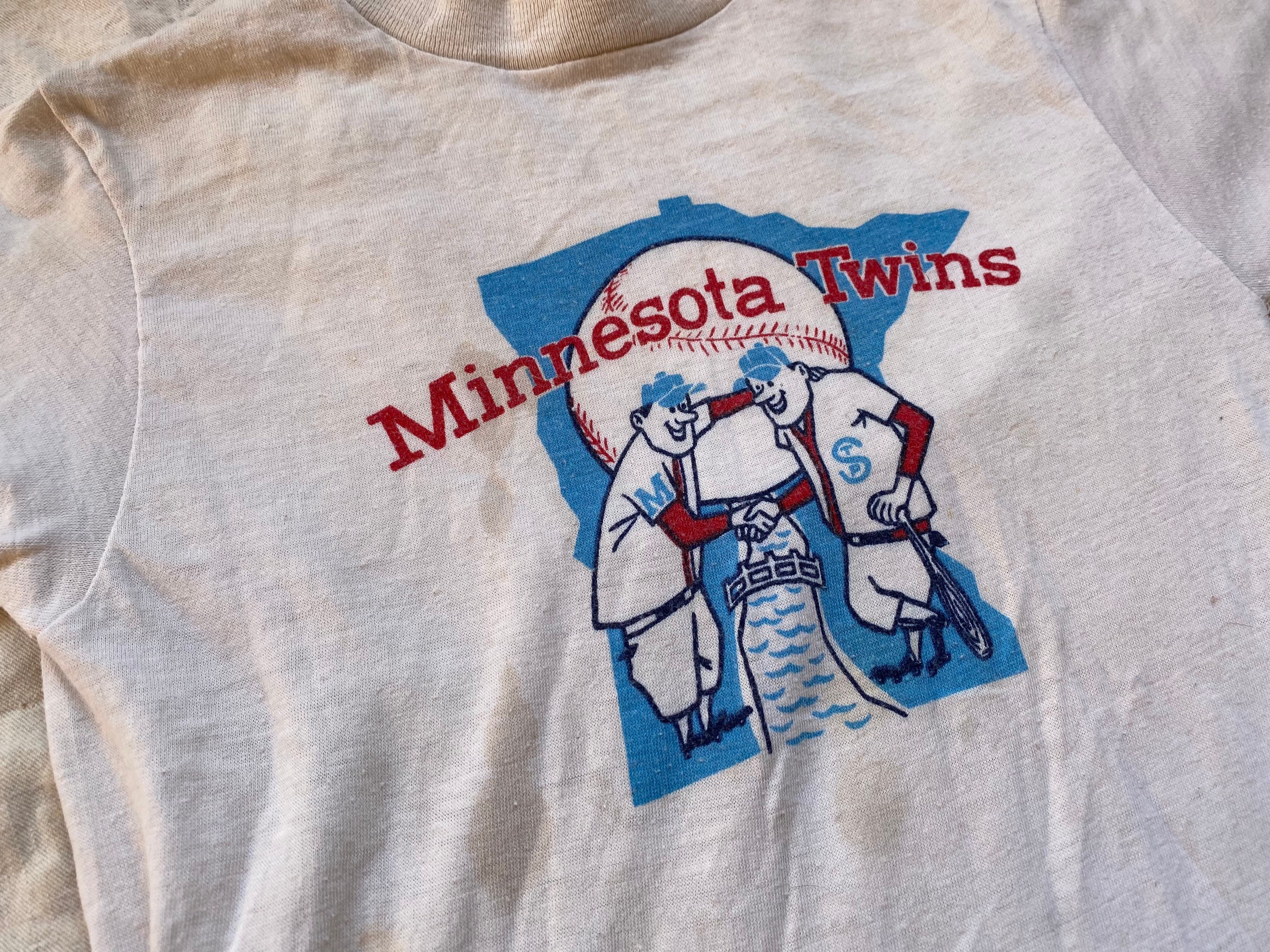Vintage 1970s Minnesota Twins Thrashed Kids T Shirt | Etsy