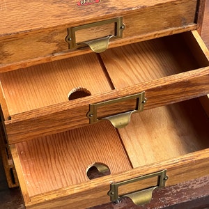 Antique Weiss Oak Paper Tray Filer Office Cabinet - Etsy