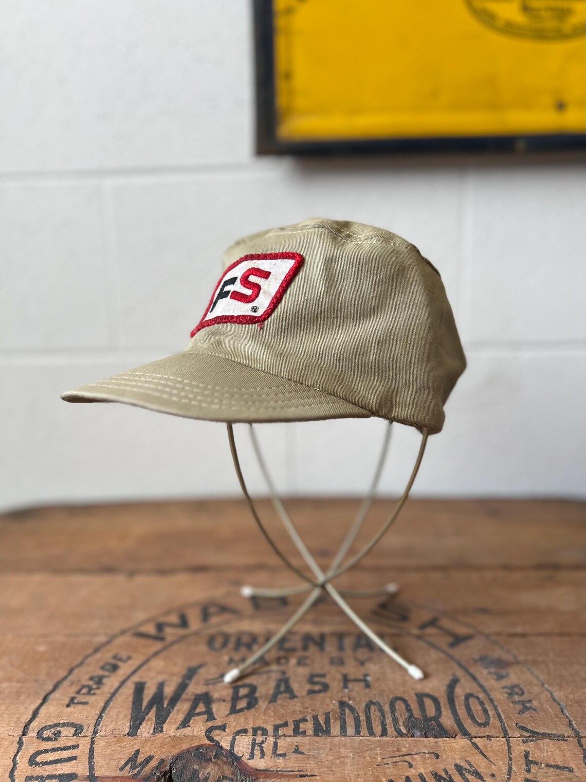 Vintage 1970s FS Farm Hat - Etsy