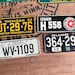 Vintage 1950s & 1970s Souvenir and Cereal Box License Plates - Etsy