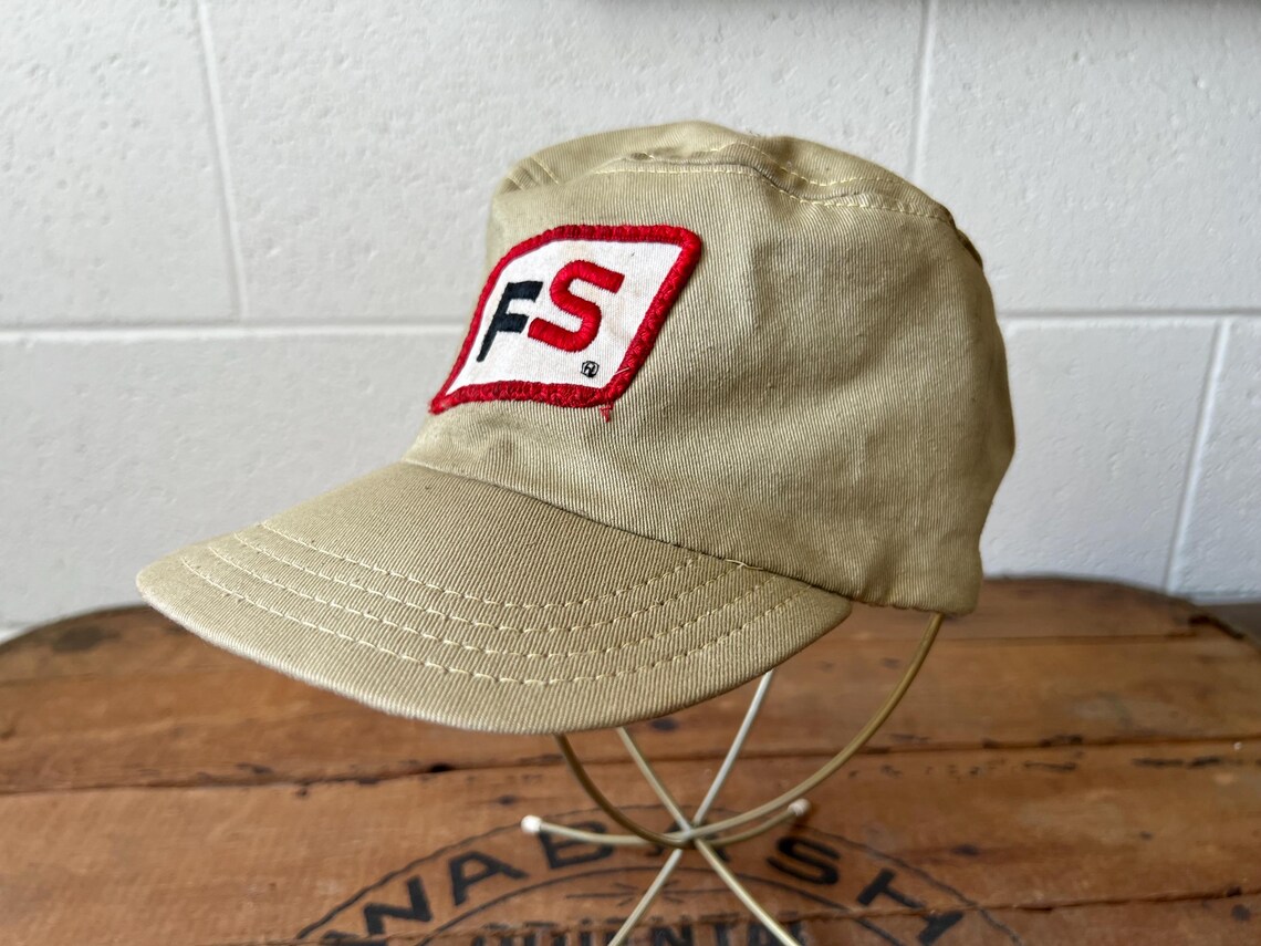 Vintage 1970s FS Farm Hat - Etsy