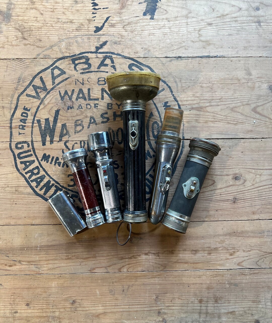 Vintage Lot of 6 Flashlights - Etsy