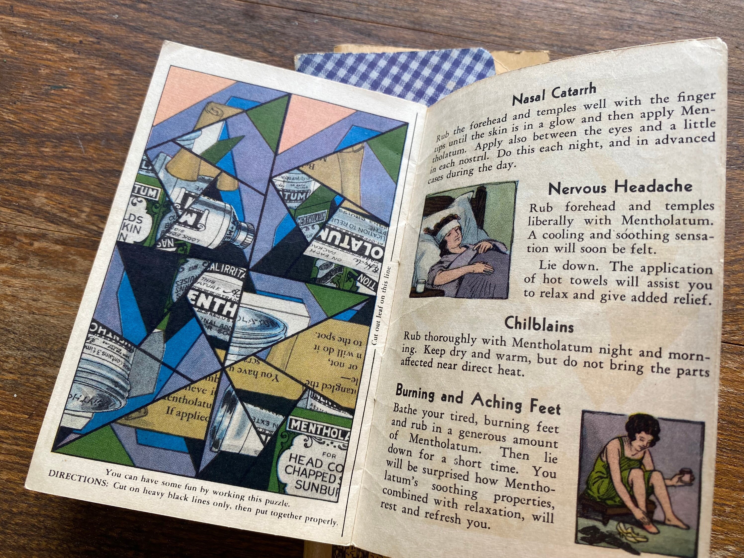 Antique Advertising Medical Pocket Brochures and Ledgers - Etsy