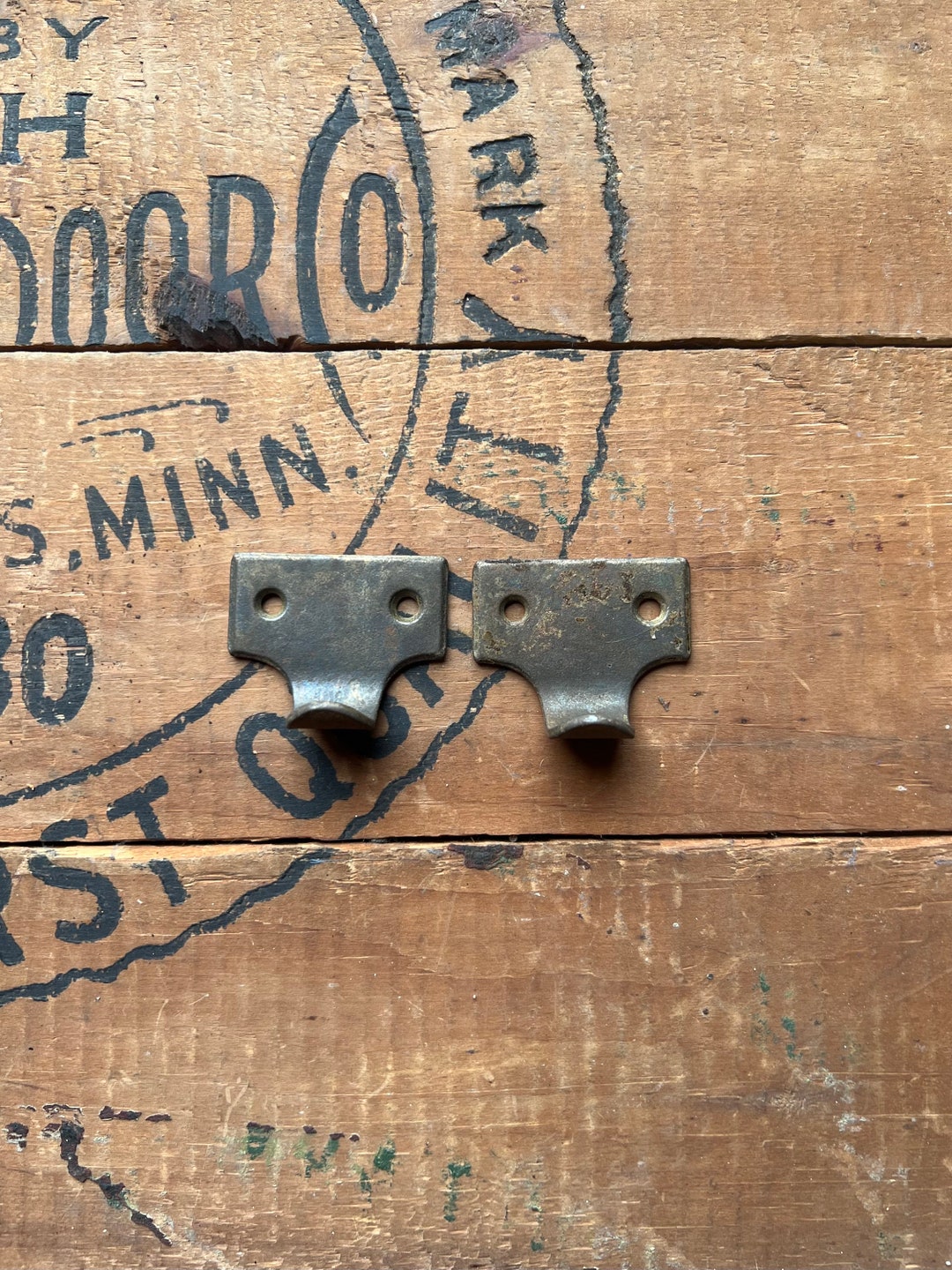 Antique Pair of Salvaged Window Sash Lifts Salvaged Hardware - Etsy