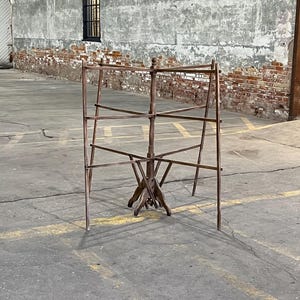 Antique Wood Primitive Folding Drying Rack - Etsy