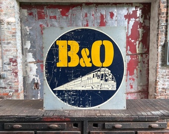 Vintage Style Nostalgic B&O Baltimore and Ohio Railroad Advertising ...