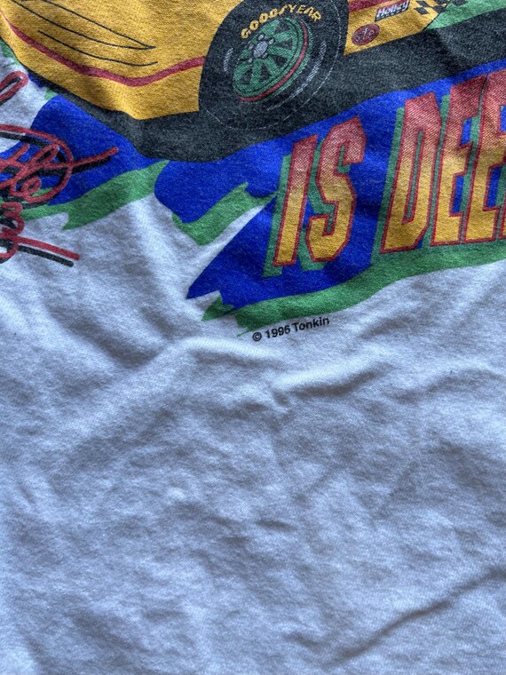 Vintage 1996 Chad Little John Deere Racing T Shirt - Gem