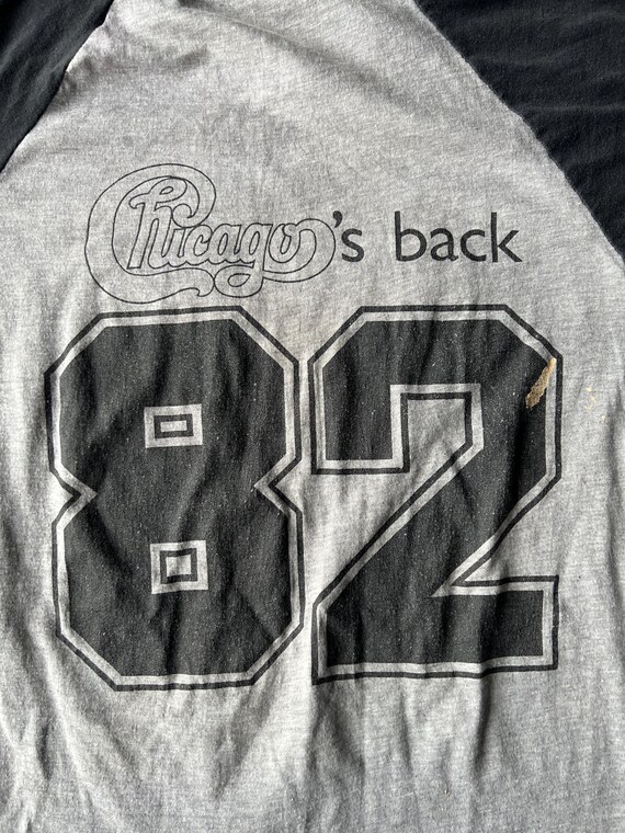 1982 Chicago Concert Tour T Shirt - Gem