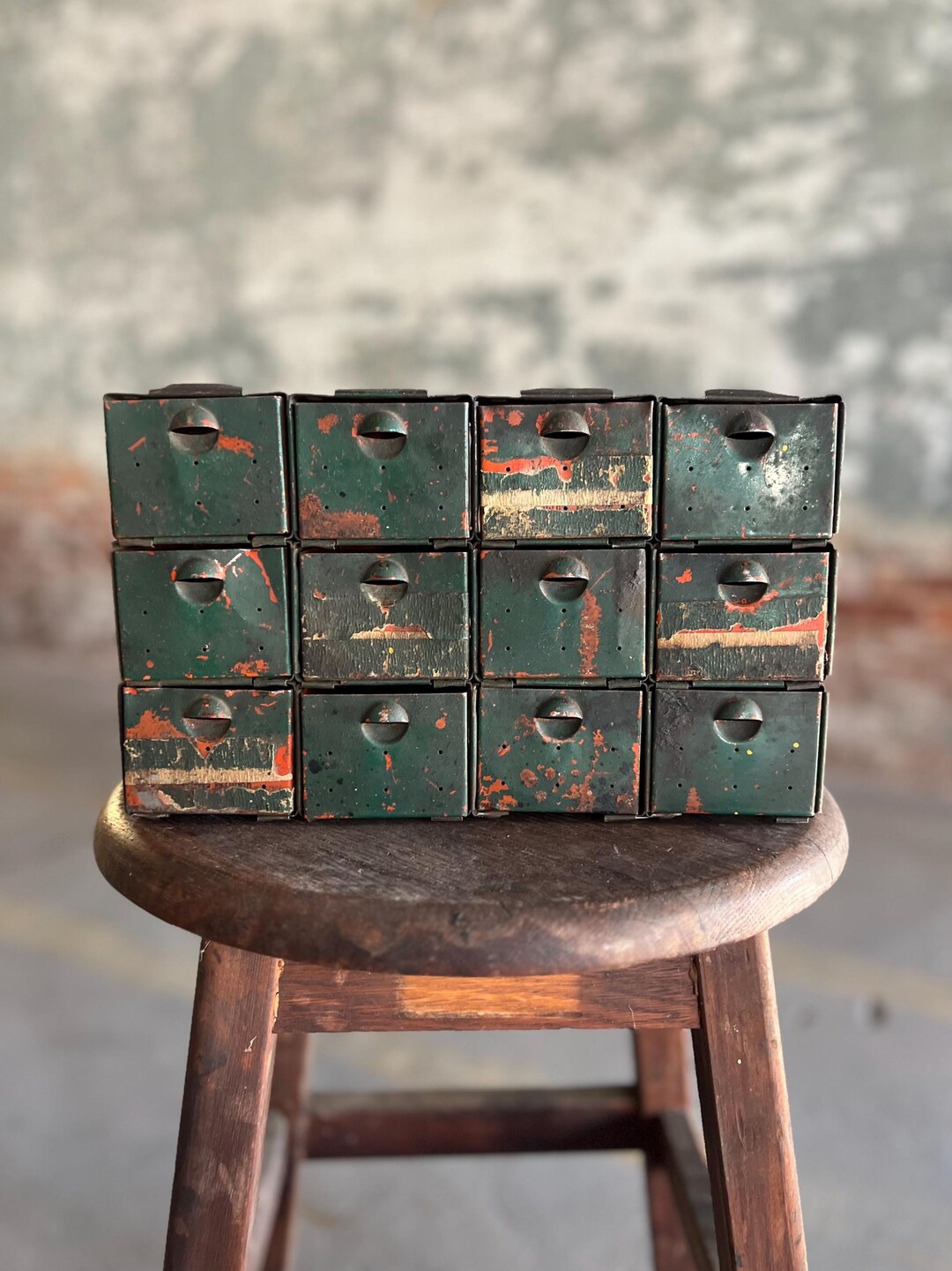 Vintage Metal 12-drawer Dorman Parts Cabinets - Etsy