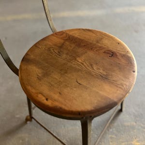 Vintage Shop Stool Industrial Seating - Etsy