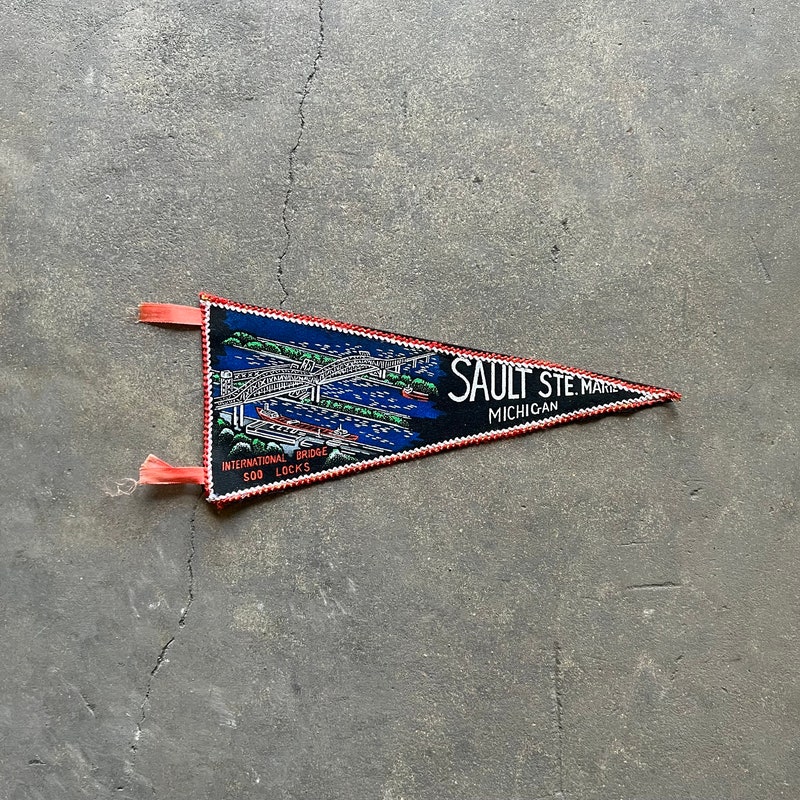 Michigan Felt Pennants - Etsy