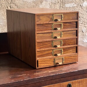 Antique Weiss Oak Paper Tray Filer Office Cabinet - Etsy