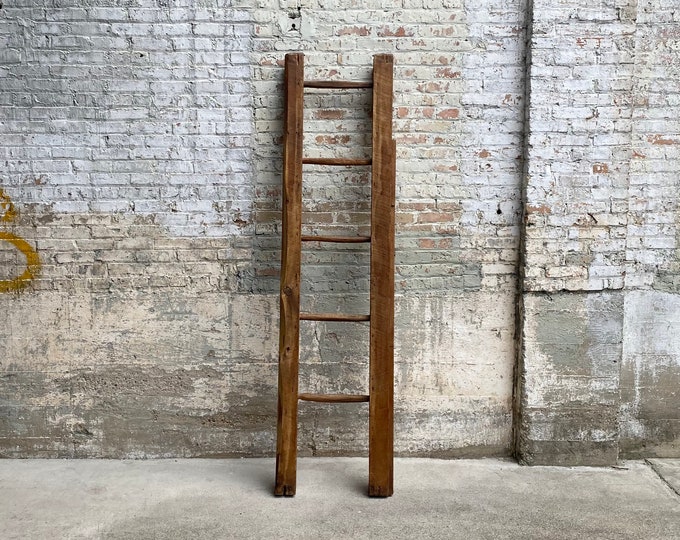 Antique Salvaged Wood Barn Loft Ladder - Etsy