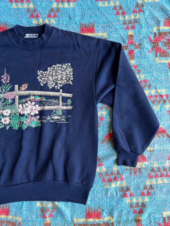 Vintage 1996 Endless Designs Grandma Sweatshirt - Gem