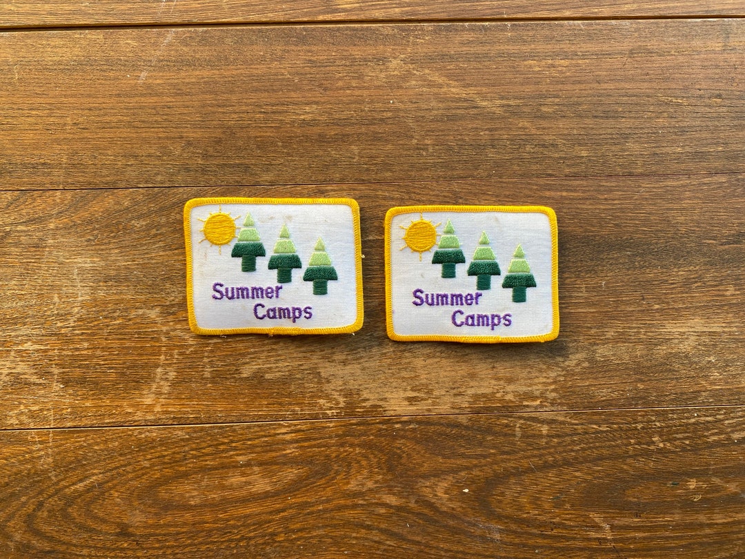 Pair of Vintage Summer Camps Patches - Etsy