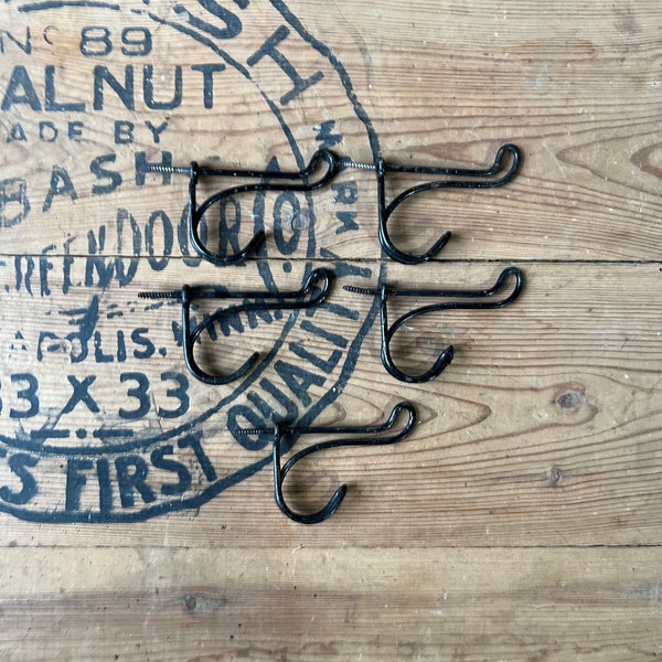 Antique Wire Coat Hooks - Etsy