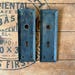 Pair of Antique Flashed Copper Door Plates Pressed Steel - Etsy
