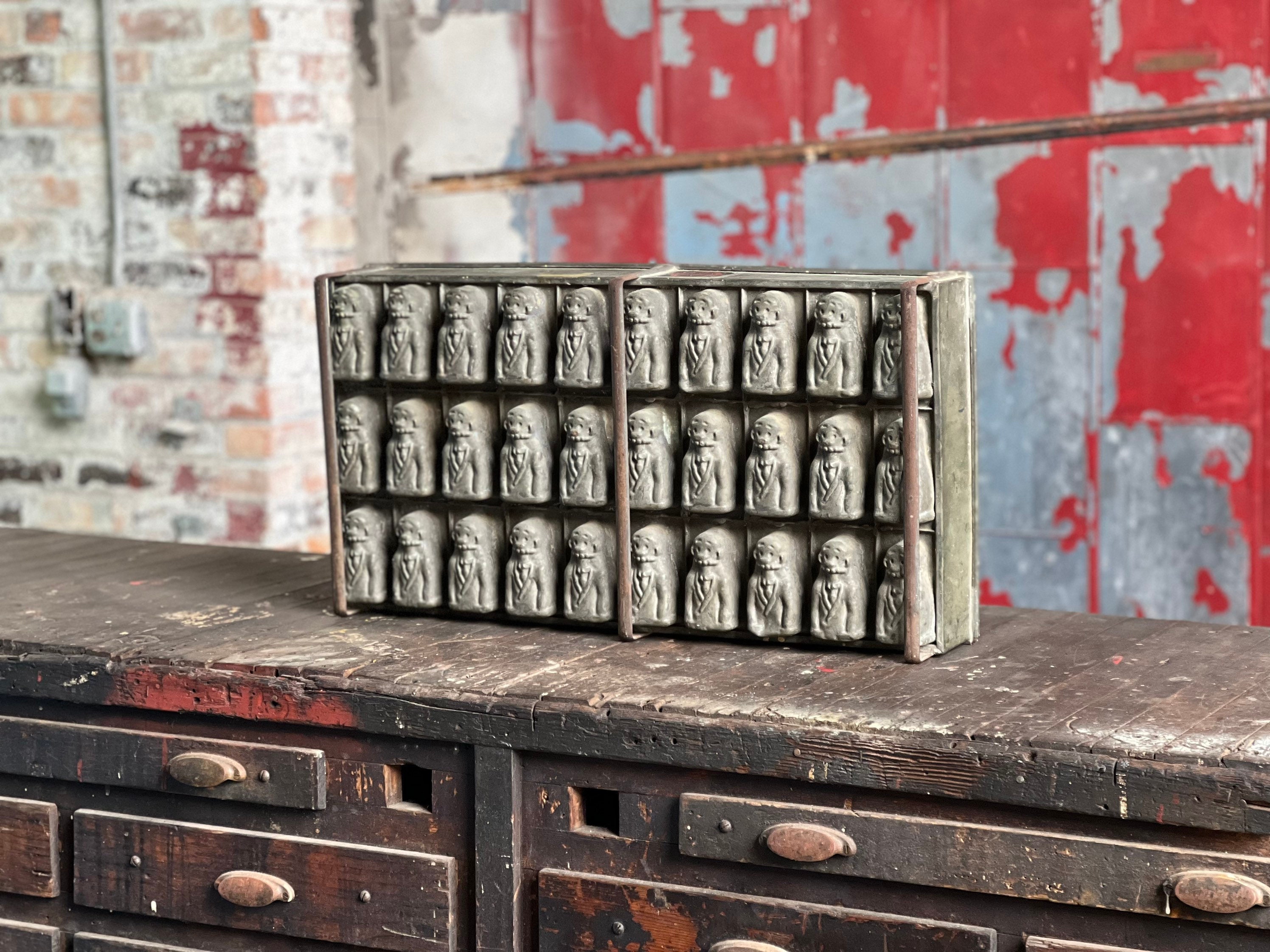 Antique 1920s Andy Gump Chocolate Mold Chocolatier Candy Form - Etsy