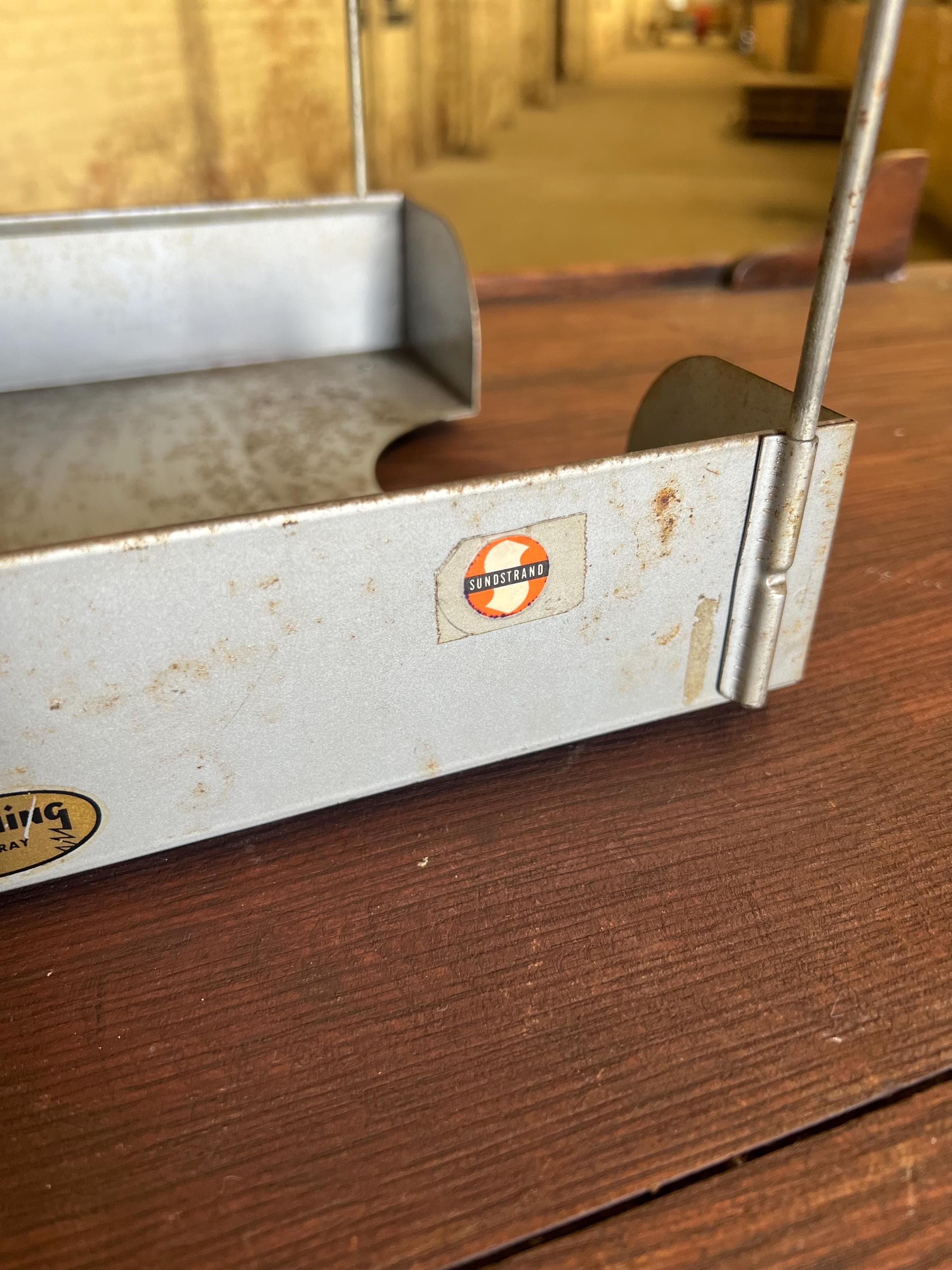 Vintage Desktop Lit-ning Paper Filer Tray - Etsy