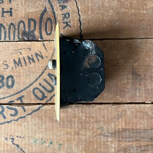 Salvaged Brass Push Button Switch and Plate Cover - Etsy