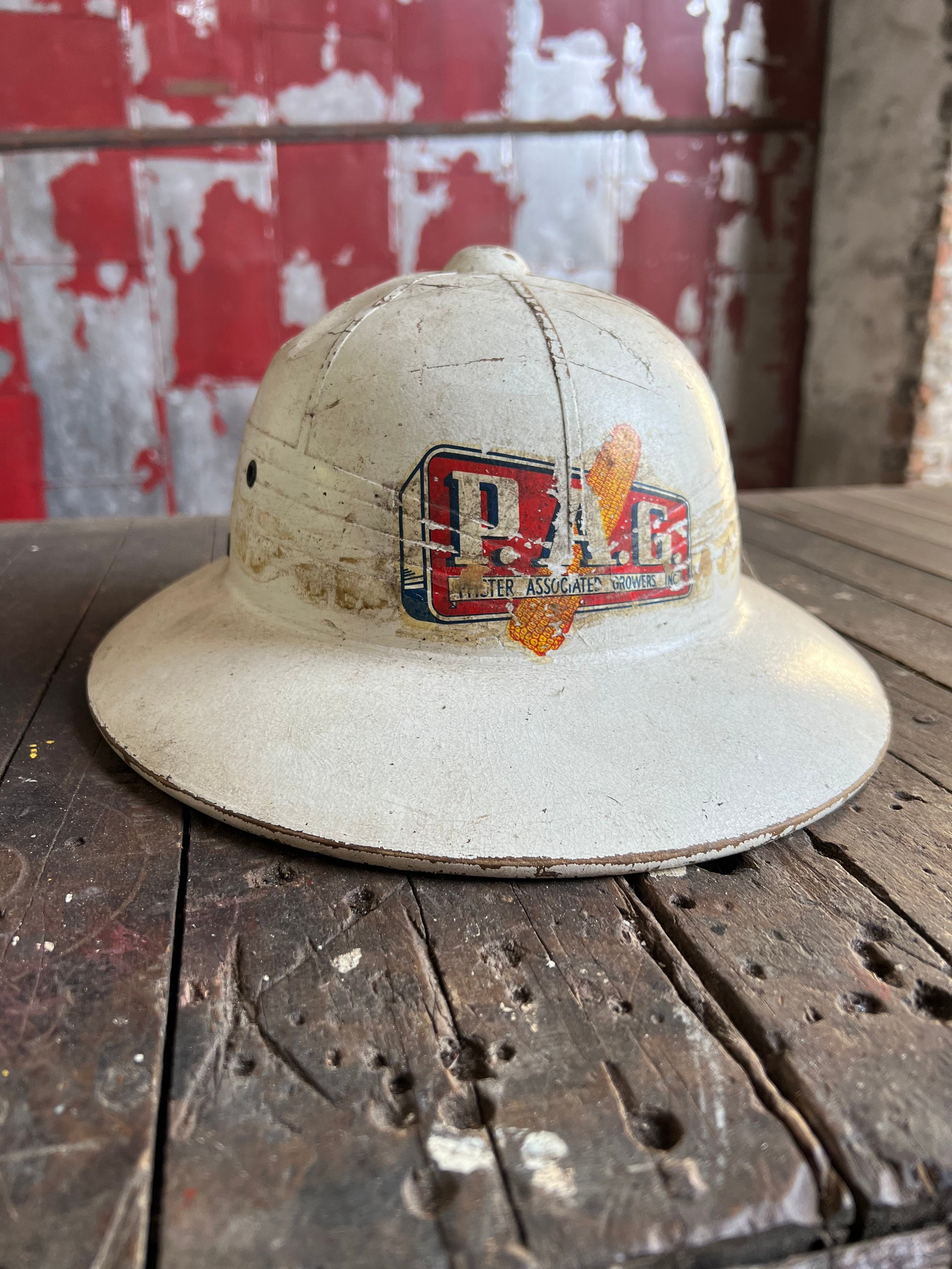 Vintage Pfister Seeds Safari Hard Farm Implement Hat - Etsy