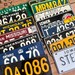 Vintage 1950s & 1970s Souvenir and Cereal Box License Plates - Etsy