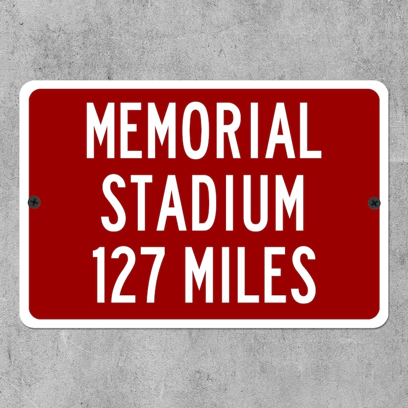 Memorial Stadium - Etsy