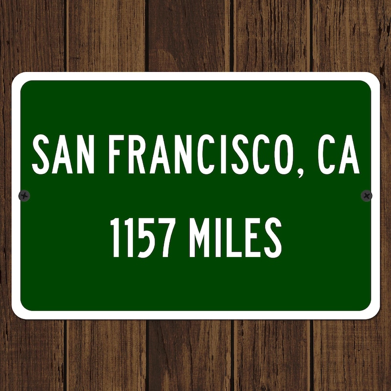 Mileage Signs - Etsy