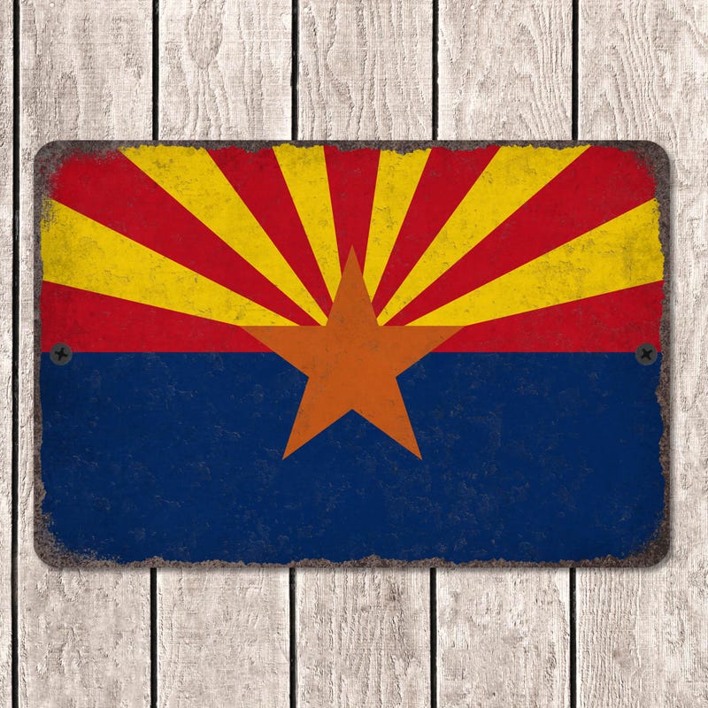 Arizona Metal Sign - Etsy
