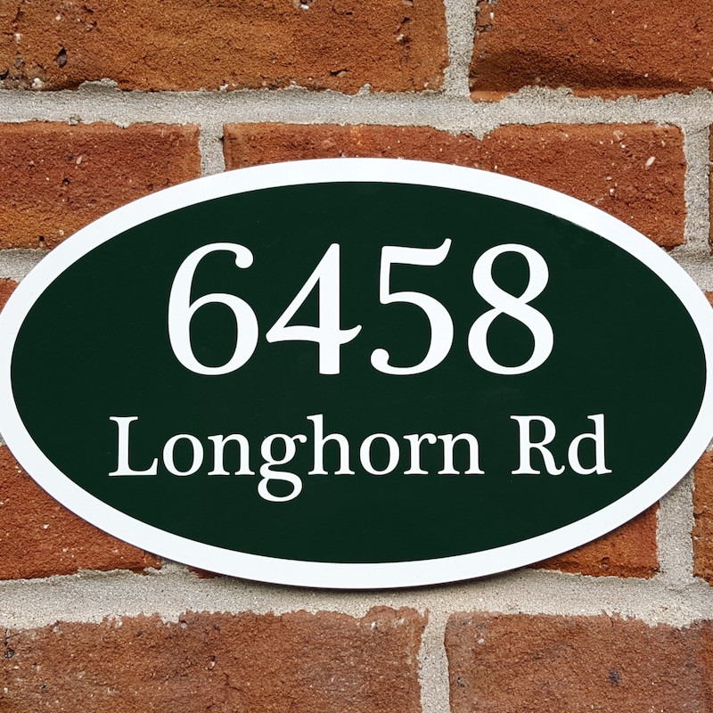 Personalized Home Address Signs - Etsy