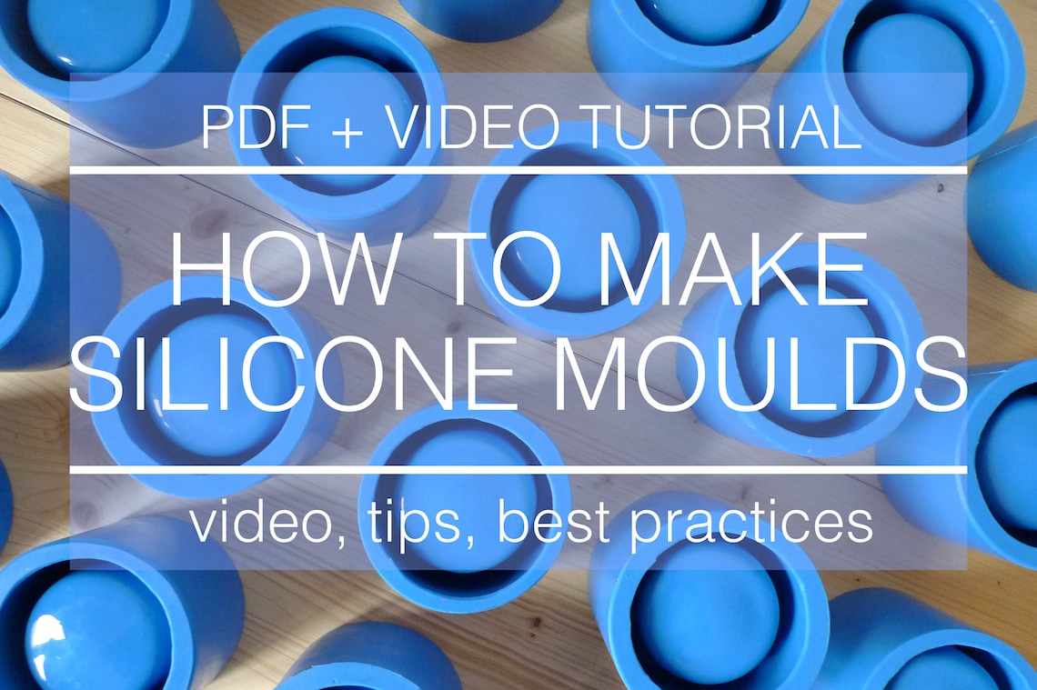 Video and Pdf Tutorial How to Make Silicone Pot Molds for | Etsy