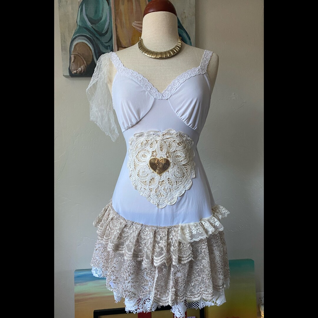 Geminorum Mini Tattered Ruffle Dress - Etsy