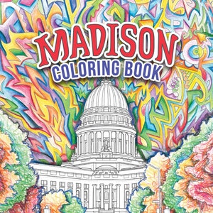 Madison Coloring Book - Etsy