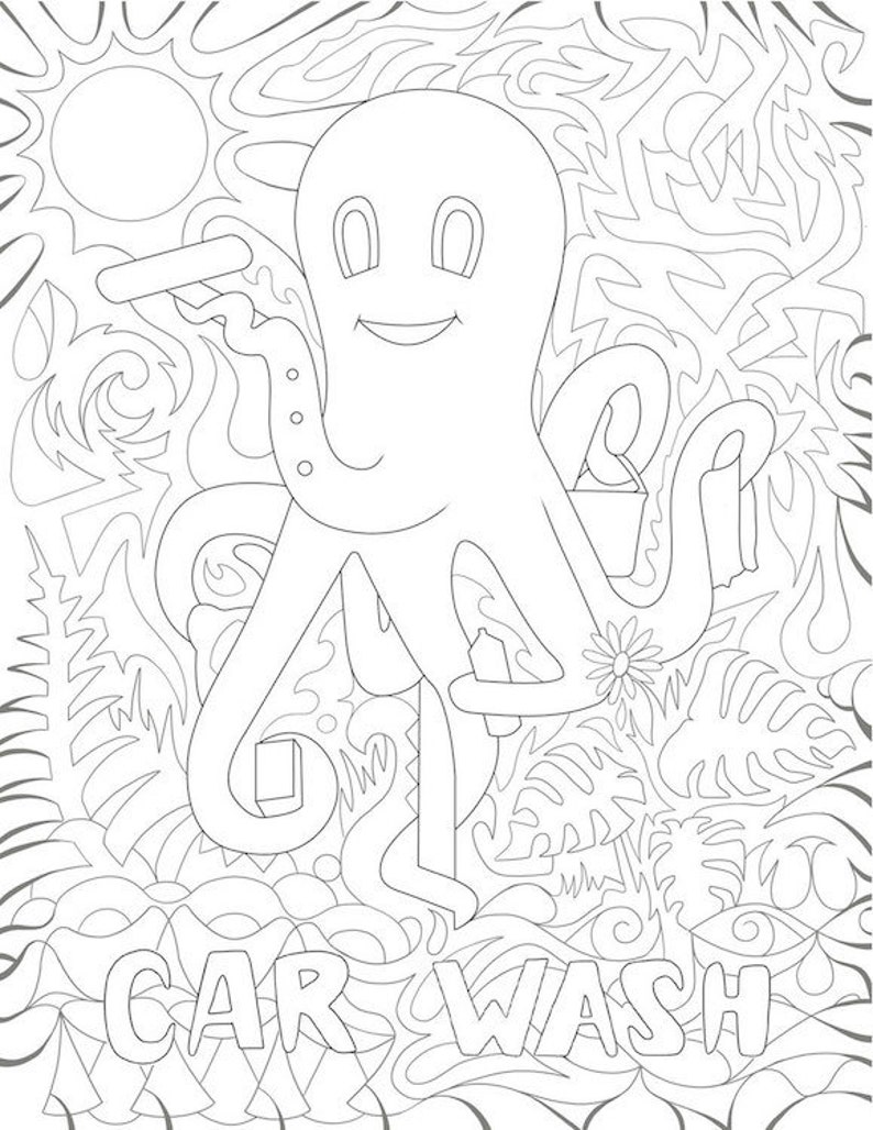 Madison Coloring Book - Etsy