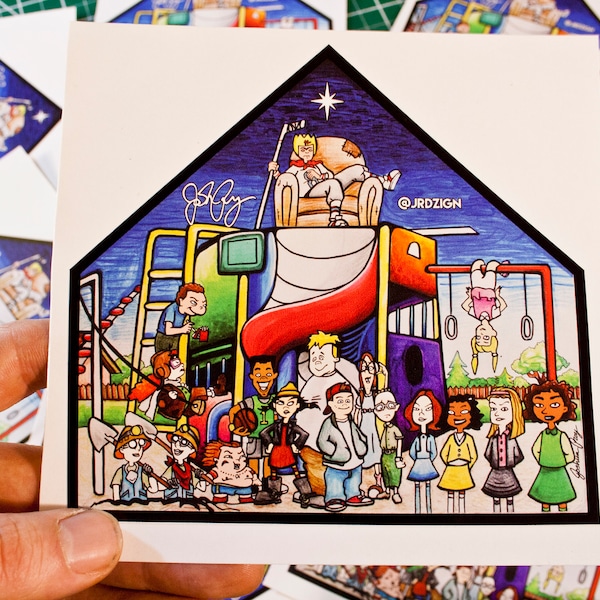 Nickelodeon Stickers - Etsy