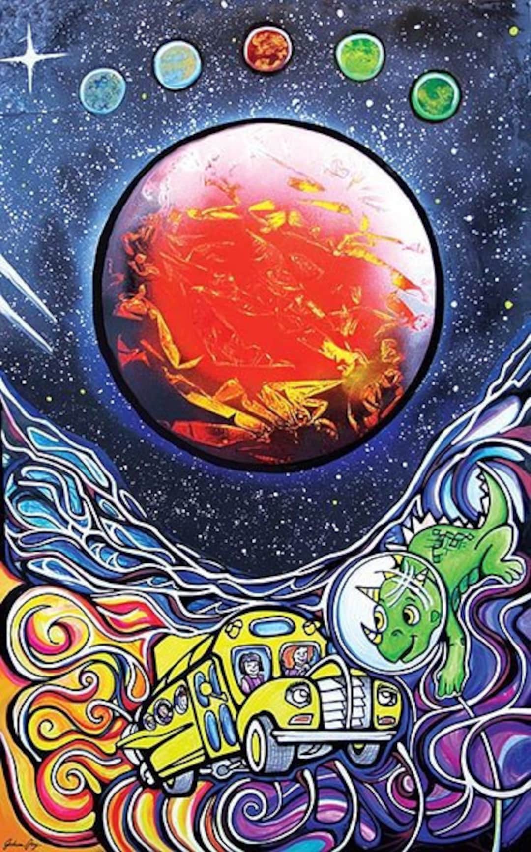 Poster - Magic School Bus - Etsy