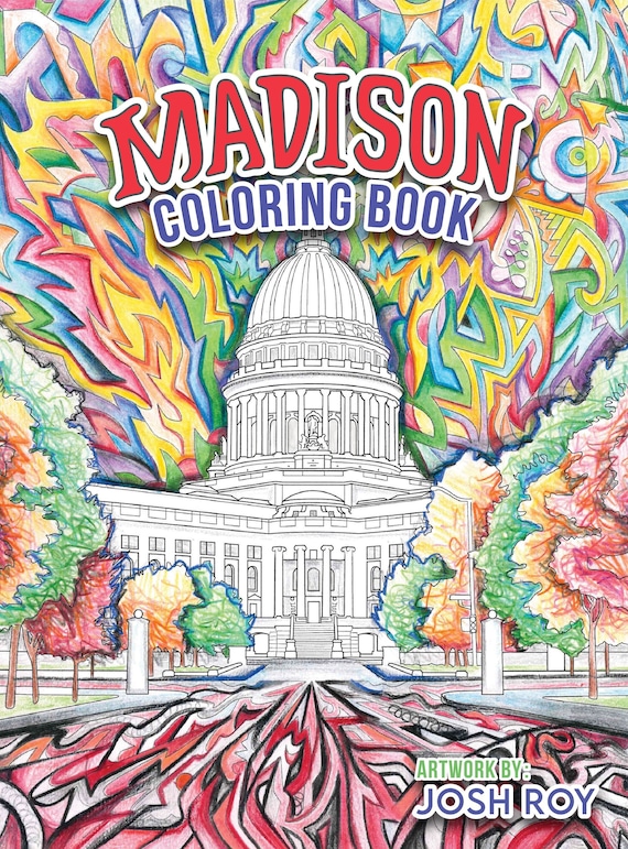 Madison Coloring Book - Etsy