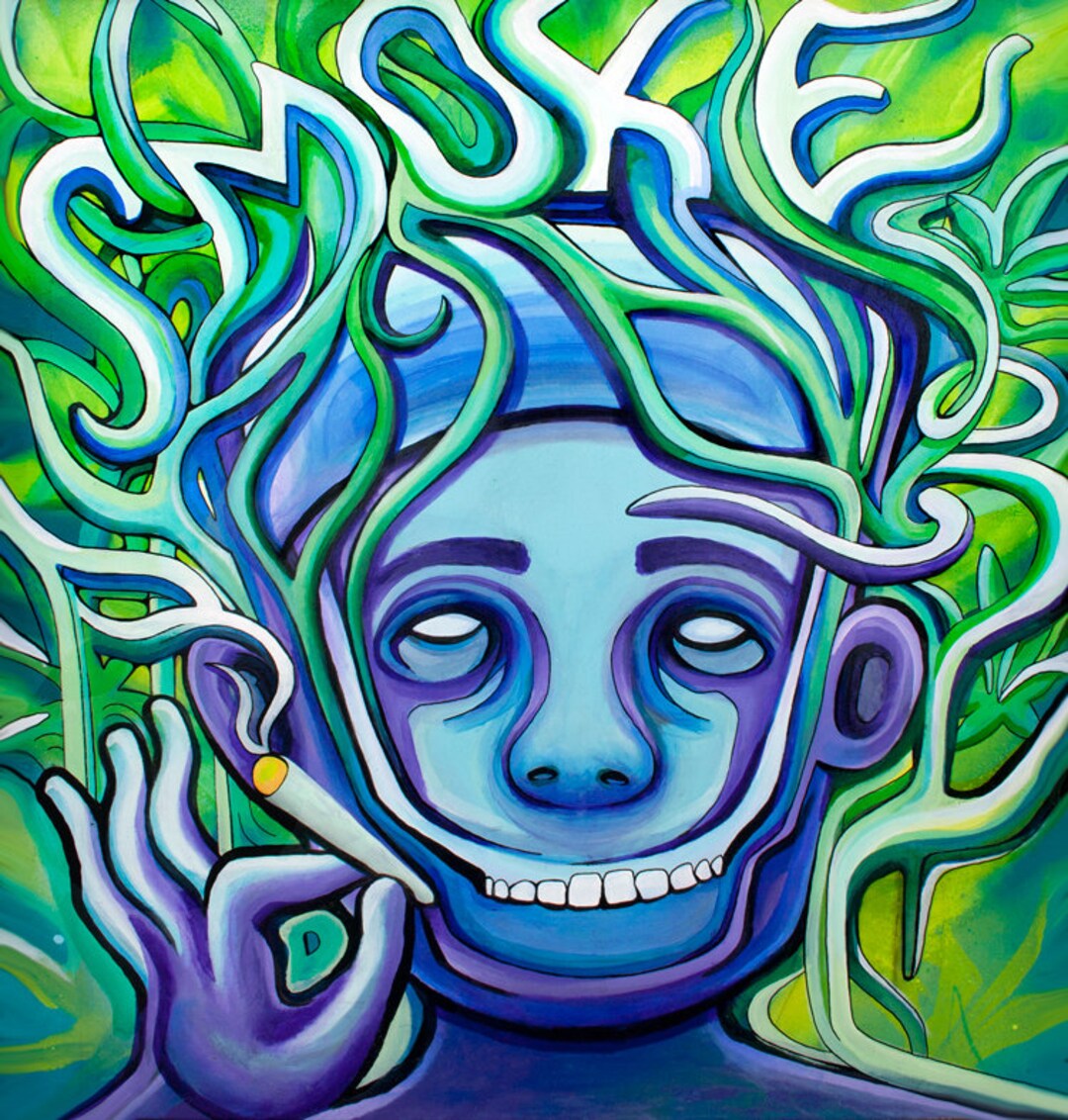 Poster - Zombie Smoke - Etsy