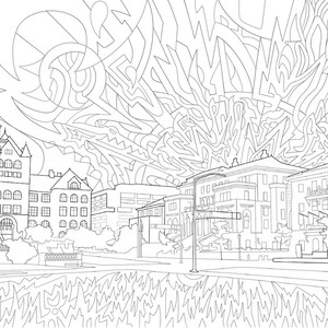 Madison Coloring Book - Etsy