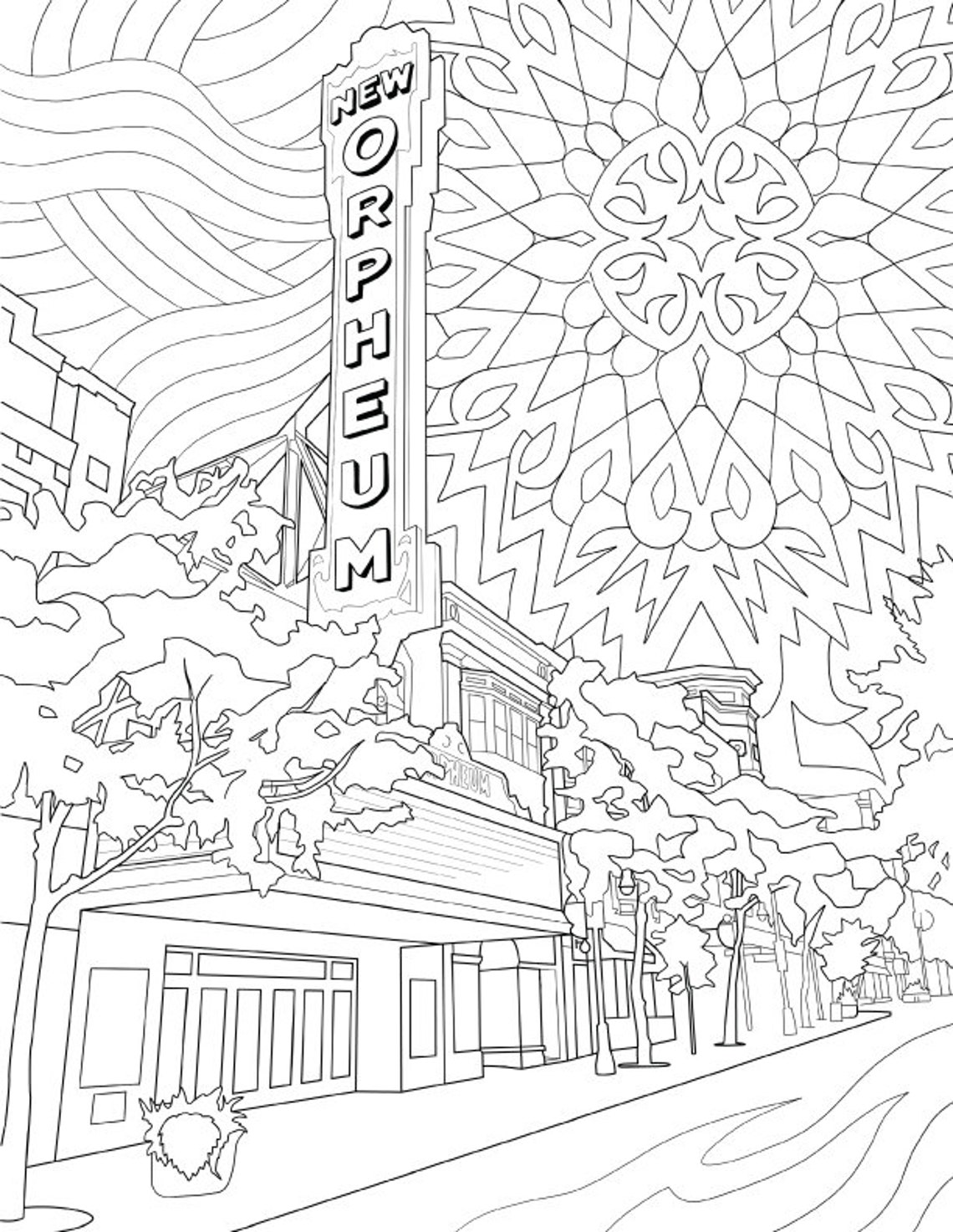 Madison Coloring Book - Etsy