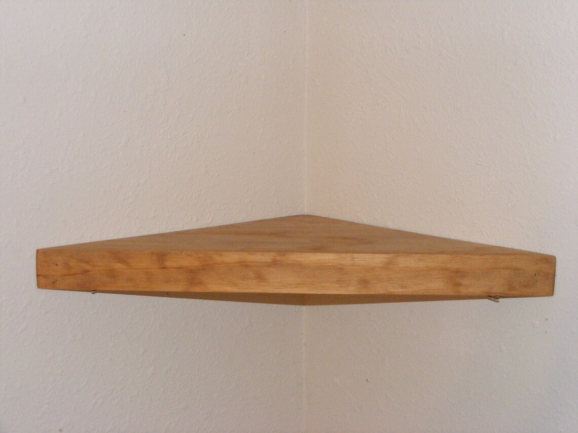 Set of 4 Medium 21 Shelves Wood Shelves Wall | Etsy